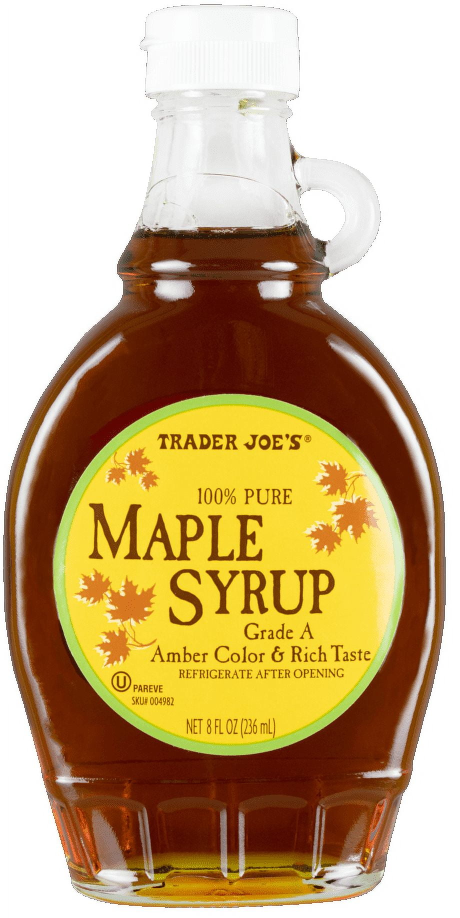 Pack of 2 - TJs Pure Grade A Maple Syrup 8 Fl Oz - Walmart.com