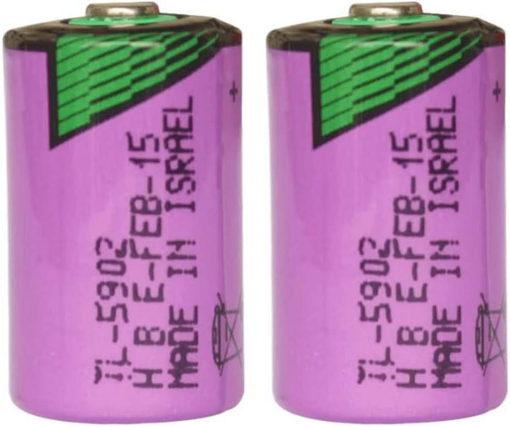 (Pack of 2) TL-5902 3.6V Battery 1200mAh for Tadiran TL-5902 Size 12AA ...