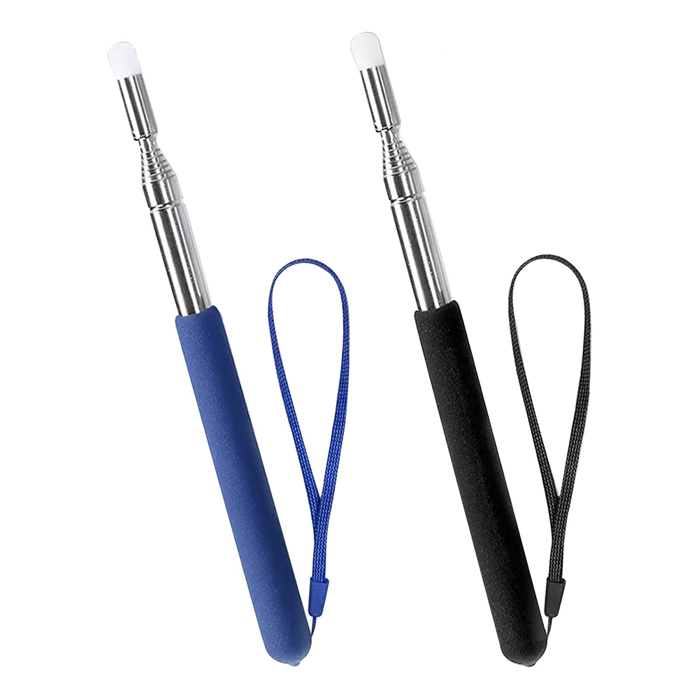 Pack of 2 Telescopic Pointer Extendable 100 cm Teacher's Pointer with ...