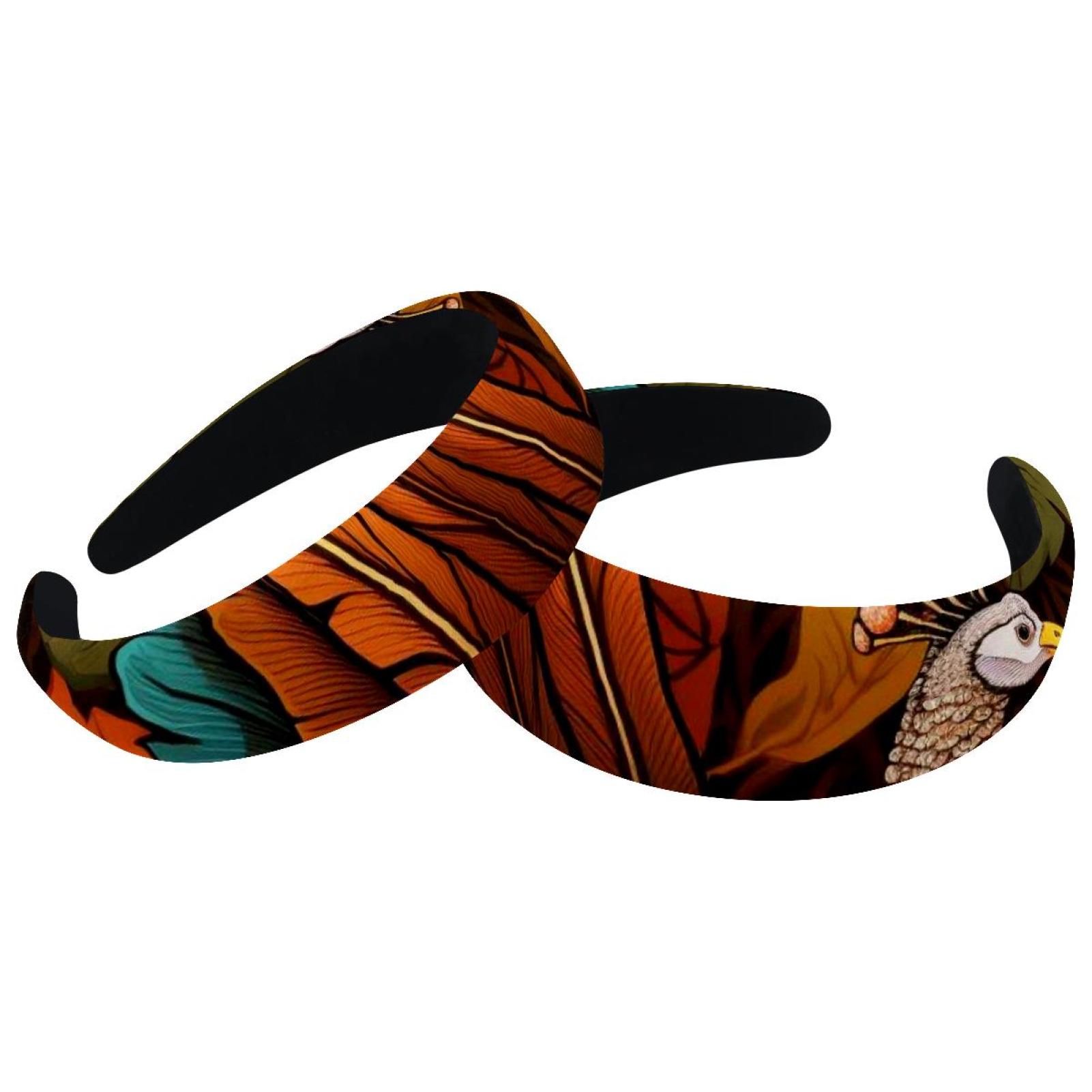 Pack of 2 Thanksgiving Turkey Leaves Headbands for Washing Face or ...