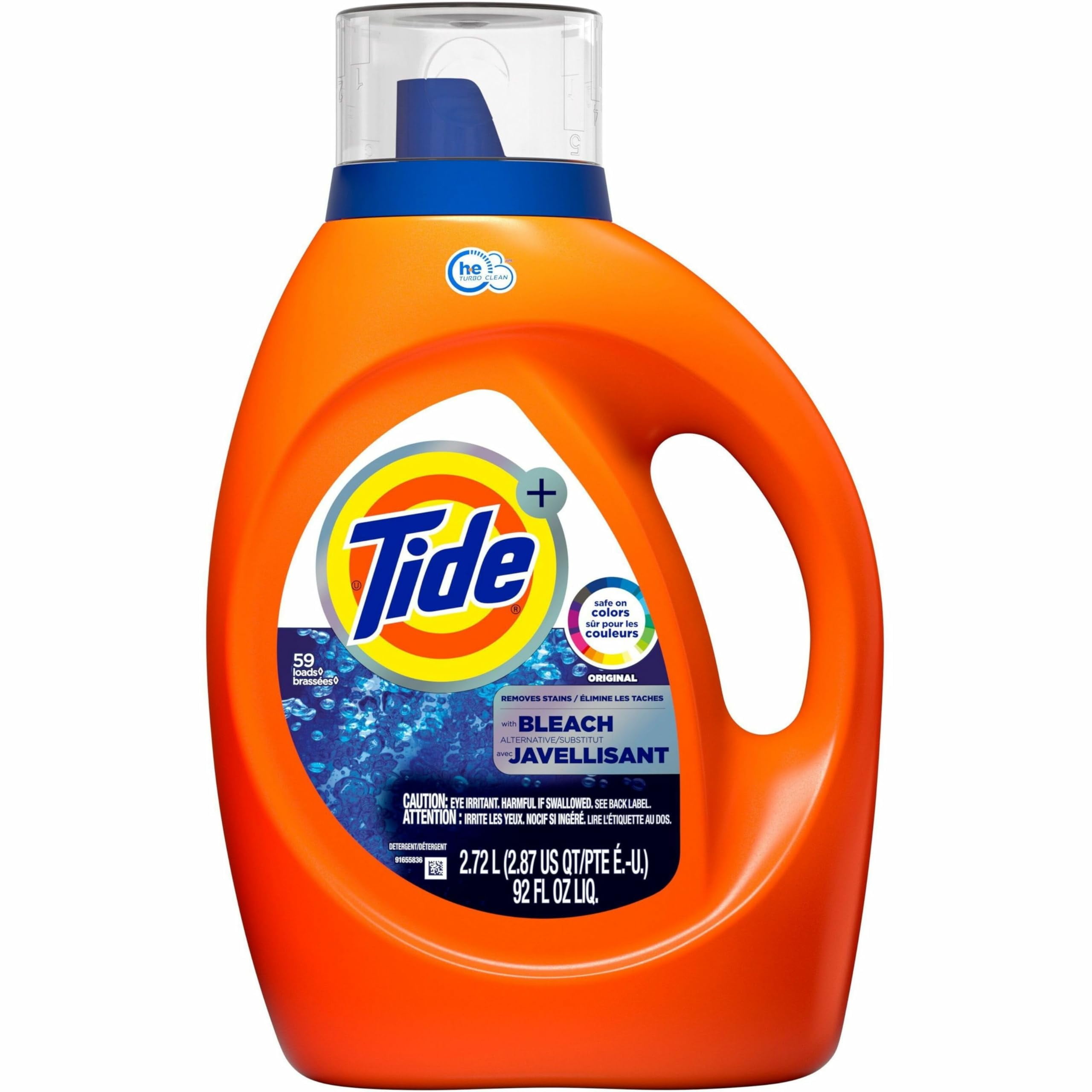 Pack of 2 - Tide Plus Bleach Alternative Safe On Colors He Turbo Clean ...