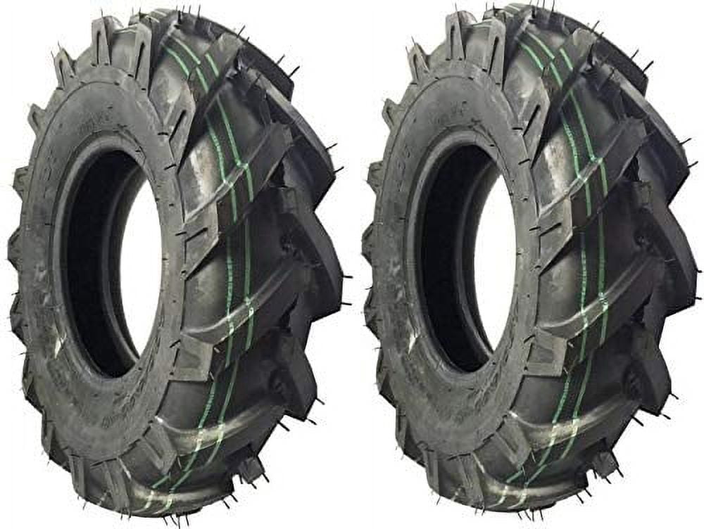 Pack of 2 Tiller Tires 4.80x4.00-8 Ag Tread (4 Ply) - Walmart.com