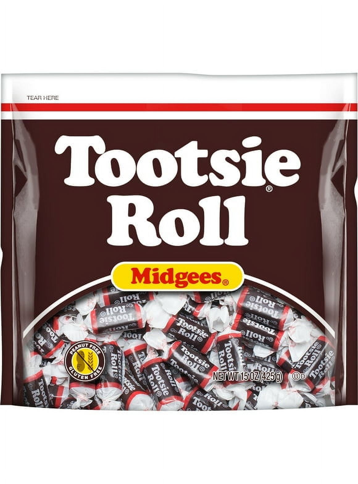 Pack of 2 Tootsie Roll Chocolate Midgees, 15 oz - Walmart.com