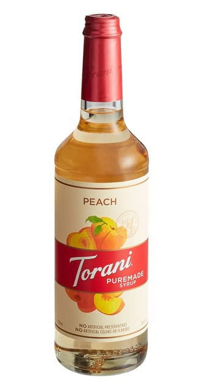 Pack of 2 - Torani Puremade Peach Syrup, 750 Ml - Walmart.com