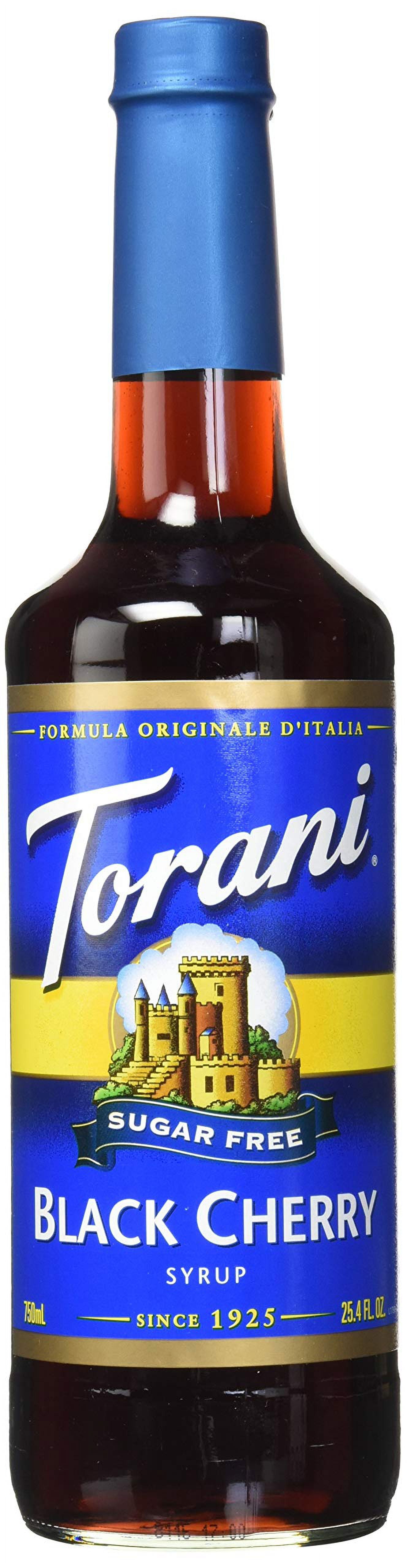 Pack of 2 - Torani Sugar Free Black Cherry Syrup 750Ml - Walmart.com