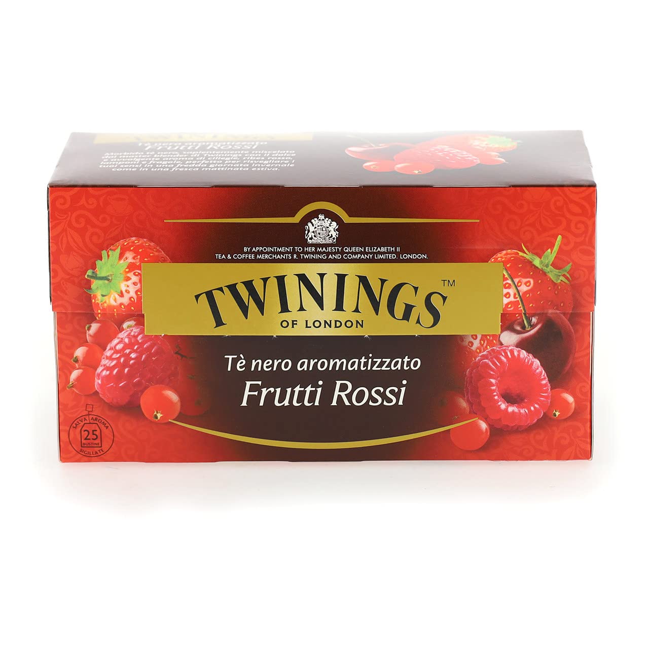 Pack of 2 - Twinings Four Red Fruits Tea (25 Tea Bags 50G / 1.8Oz ...