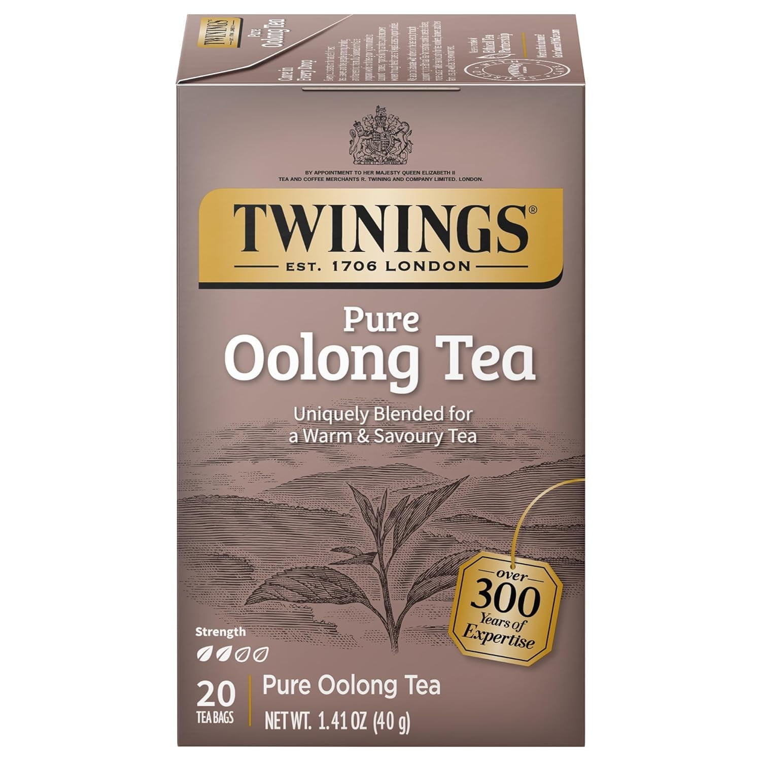 Pack of 2 - Twinings Pure Oolong Tea – Golden Caffeinated Tea ...