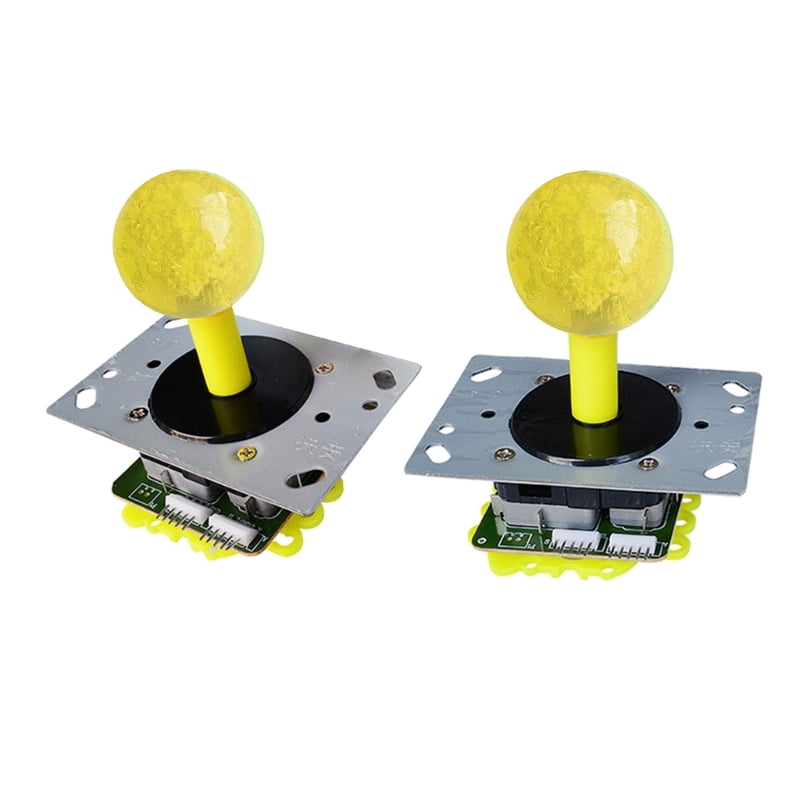 Pack of 2 Universal Gaming Joystick Controllers Easy Installation Metal ...