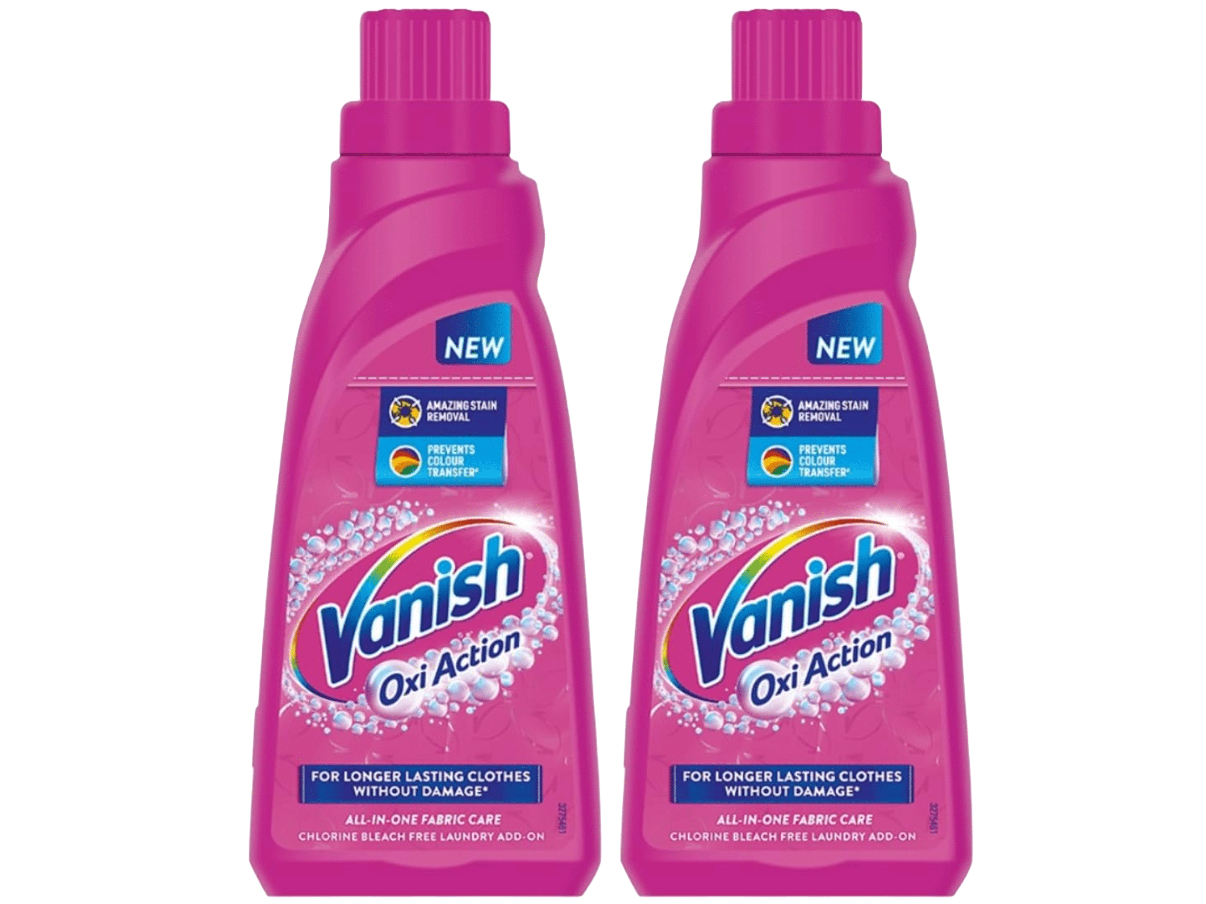 Pack of 2 Vanish 800 ml All in One Stain Remover Liquid Powerful Stain ...