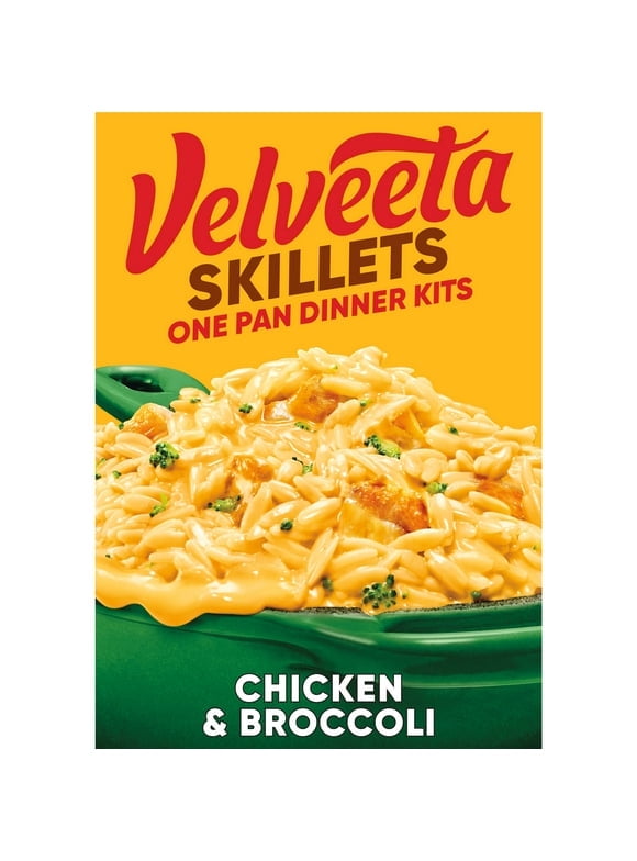 Pack of 2 Velveeta Skillets Chicken Pasta Dinner Kit with Broccoli ...