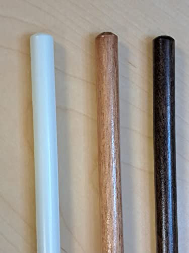 Pack of 2 WOOD Tilt Wand for Horizontal Blinds (Closed Loop TIP, Off ...