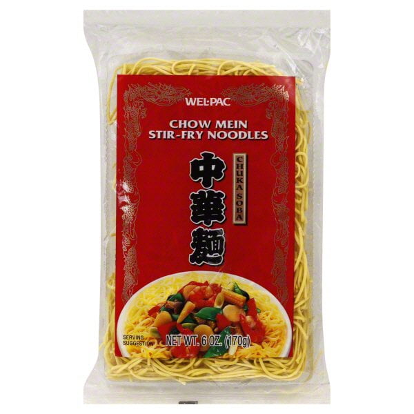 Pack of 2 Wel-Pac Chow mein Stir Fry Noodles, 6 oz (Package May Vary ...