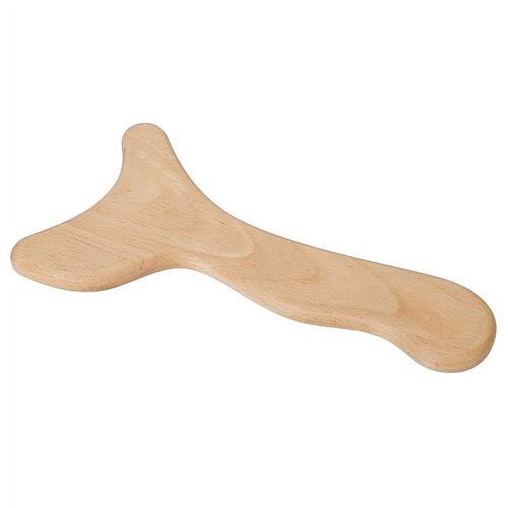 [Pack of 2] Wood Therapy Massage Tool Lymphatic Drainage Paddle Wooden ...