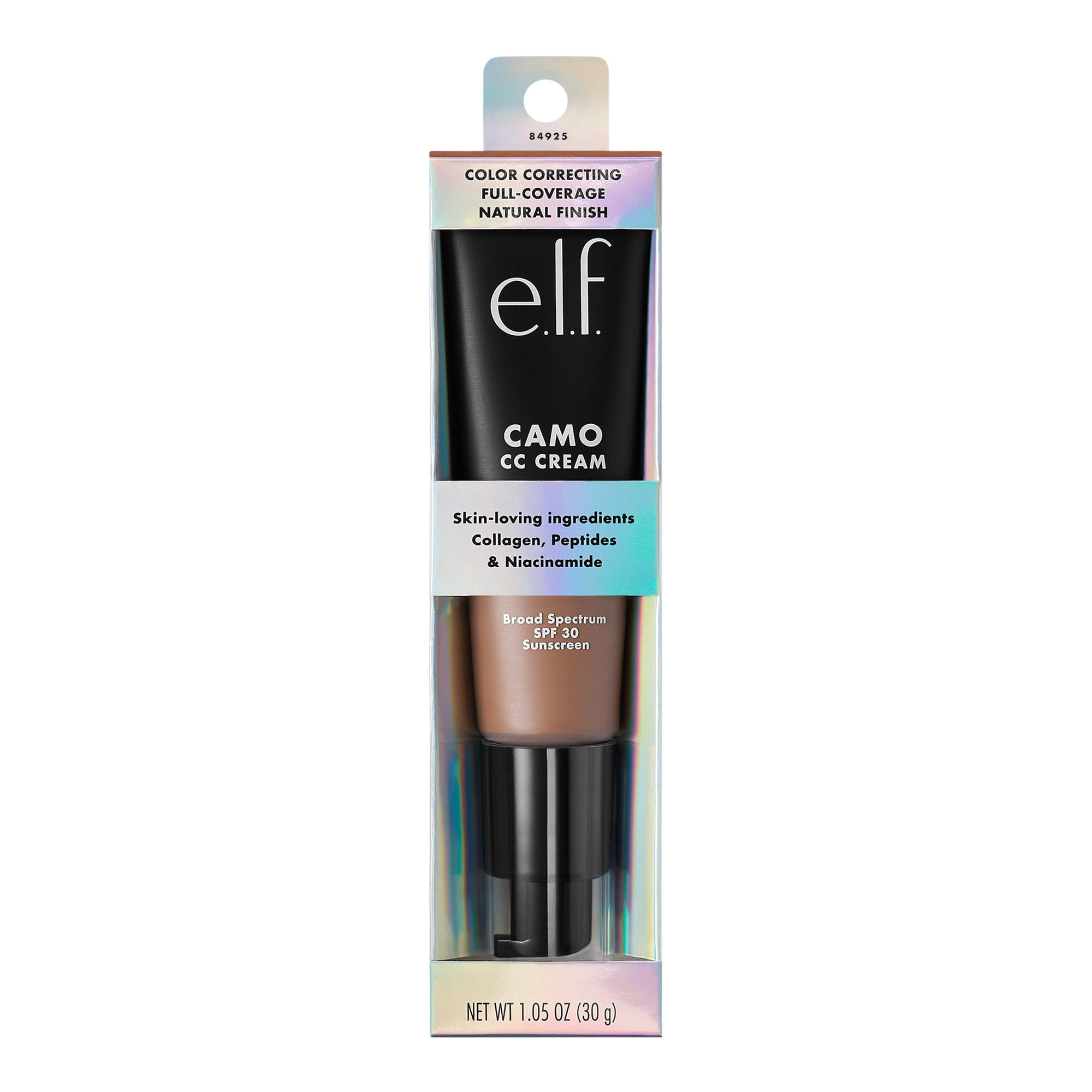Pack of 2 e.l.f. Camo CC Cream Deep 540 N, Each (Package May Vary ...