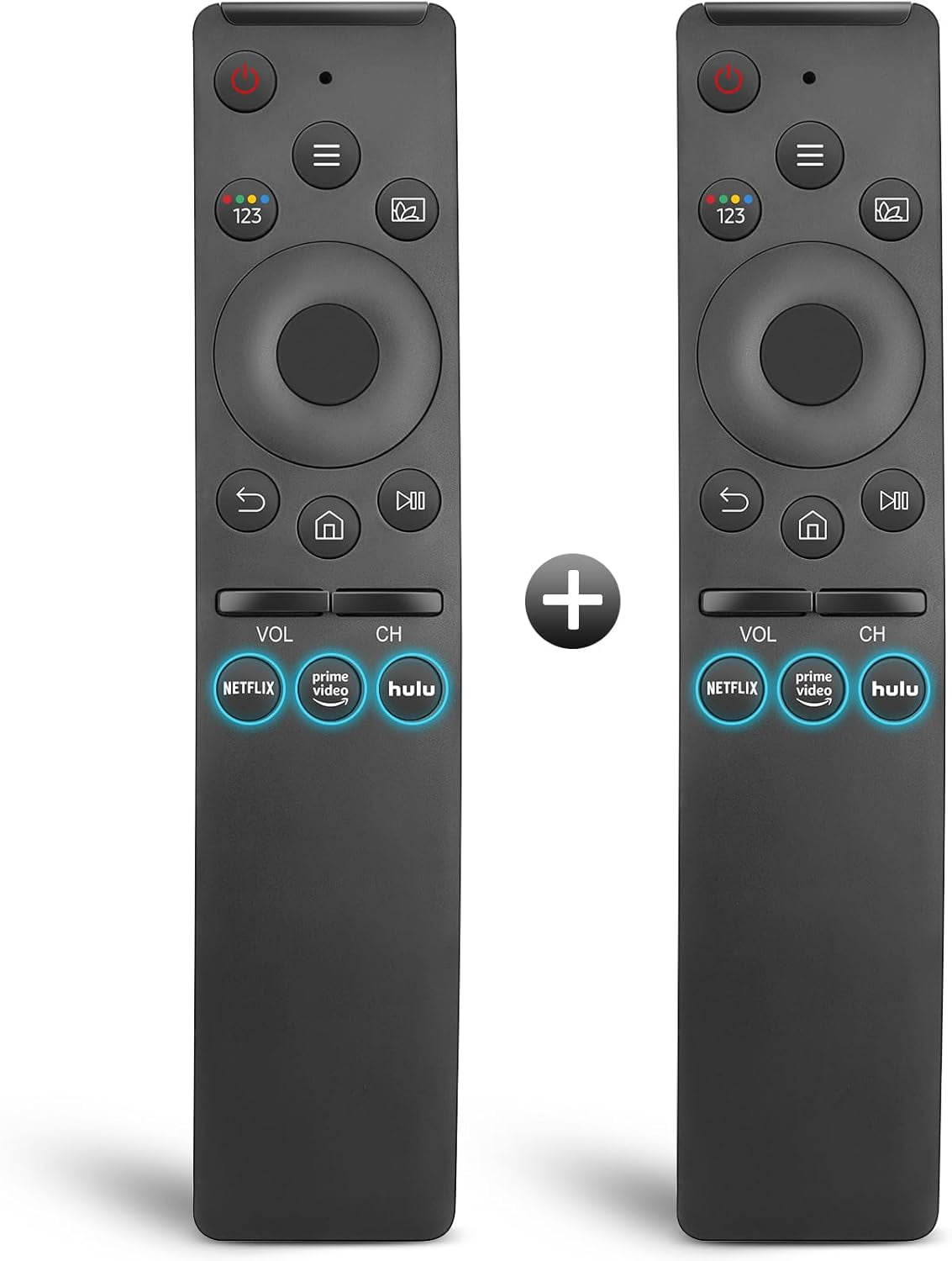 【Pack of 2】 for Samsung Smart TV Remote Control Replacement,Universal ...