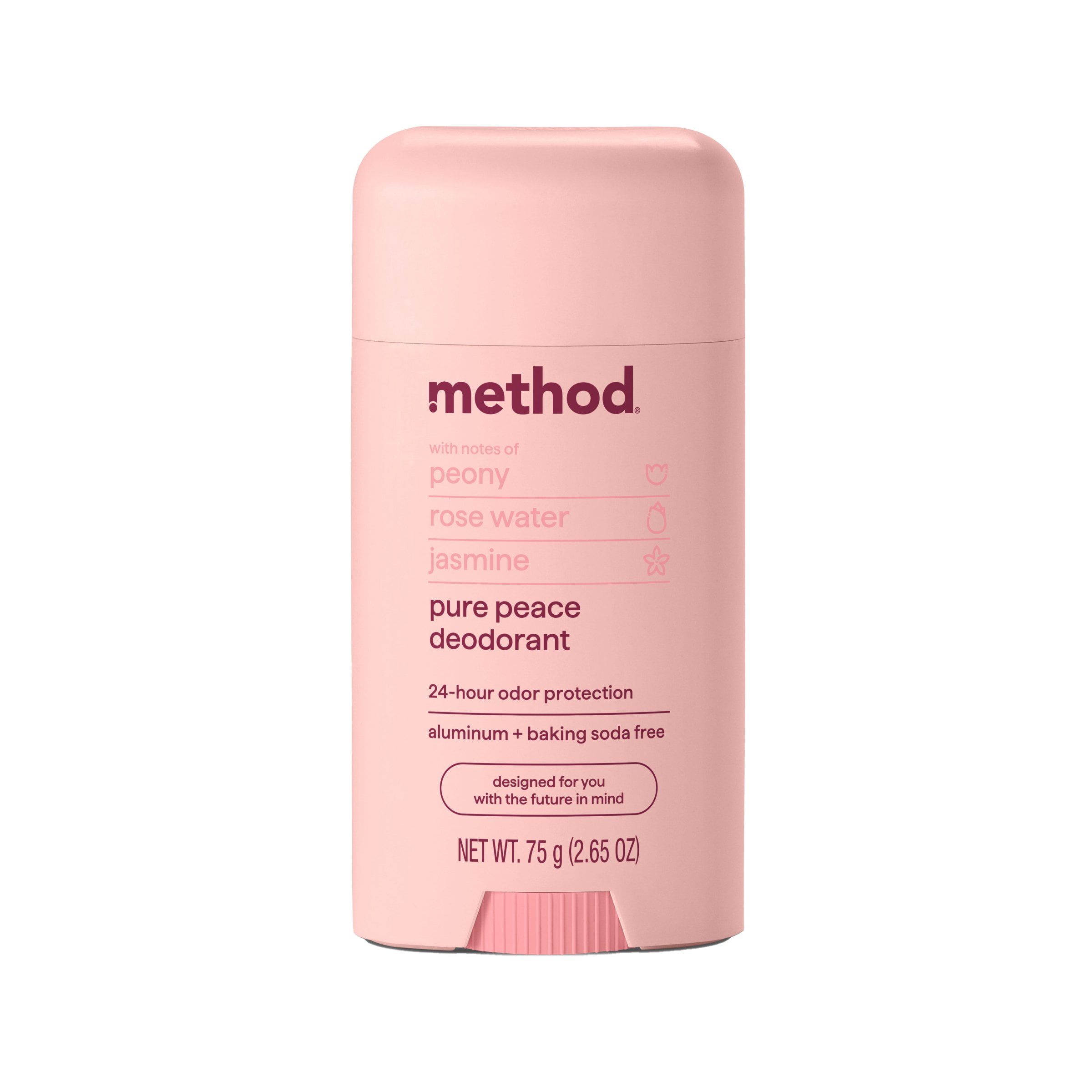 Pack of 2 method Aluminum Free Deodorant - Pure Peace, 2.65 oz (Package ...