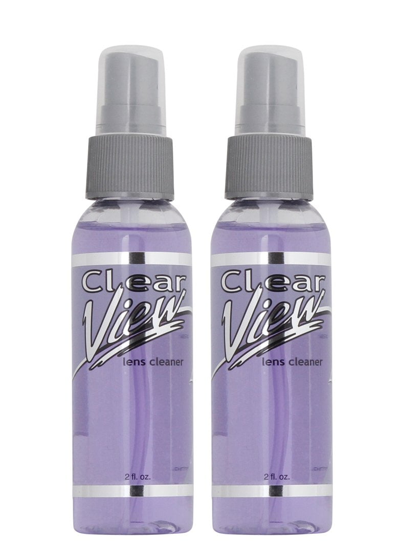 Pack of 2 of 2oz Clear View Premium AR-Coated Anti-Streak Anti-Static ...