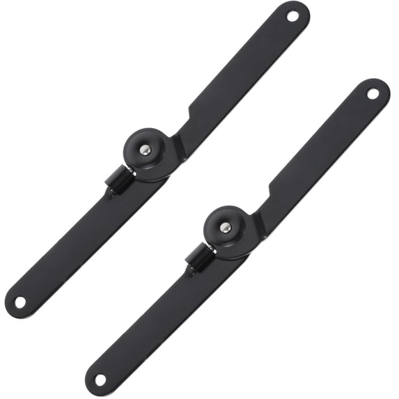 Pack of 2 strong Iron Lid Support Heavy Duty 180 Degree Rotating ...