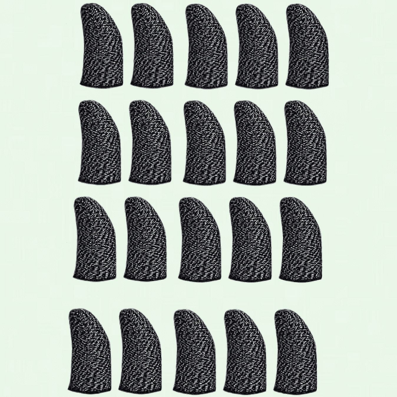 Pack of 20 Gaming Finger Cases, Touchscreen Thumb Covers, Finger ...