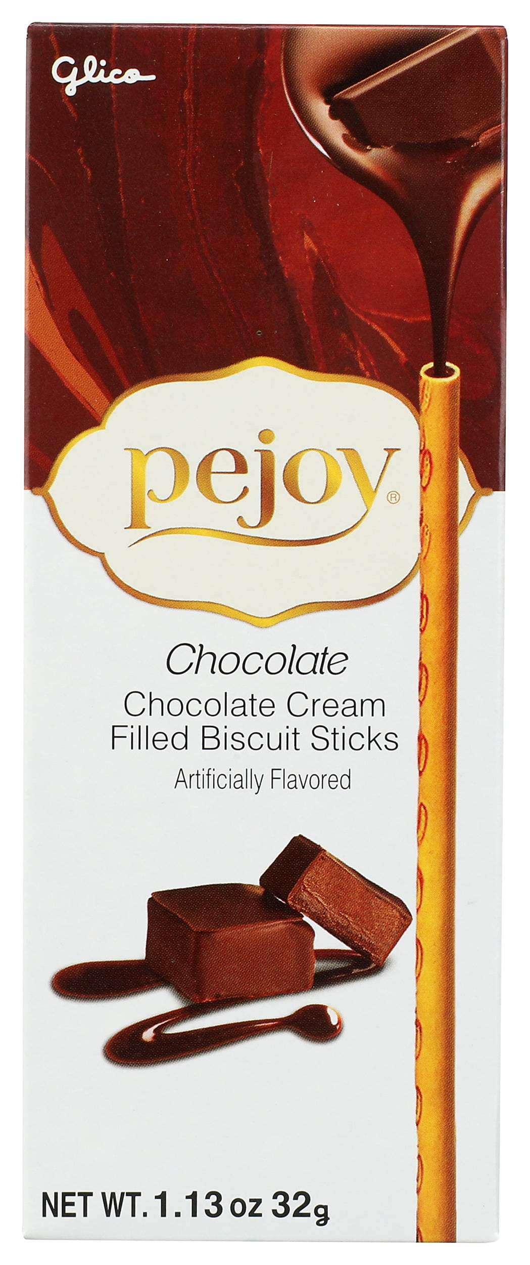 Pack of 20, Glico Pejoy Chocolate Filled Biscuit Sticks, 1.13 oz ...