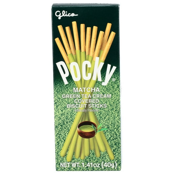 (Pack of 20) Glico Snack Pocky Matcha Green Tea 1.41 Oz - Walmart.com