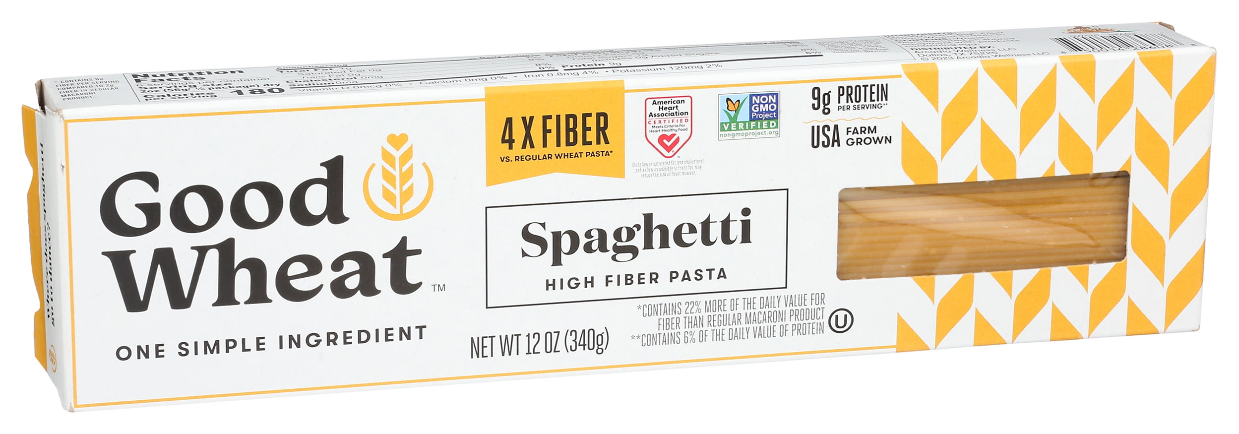 (Pack of 20), GoodWheat Spaghetti, 12 oz - Walmart.com