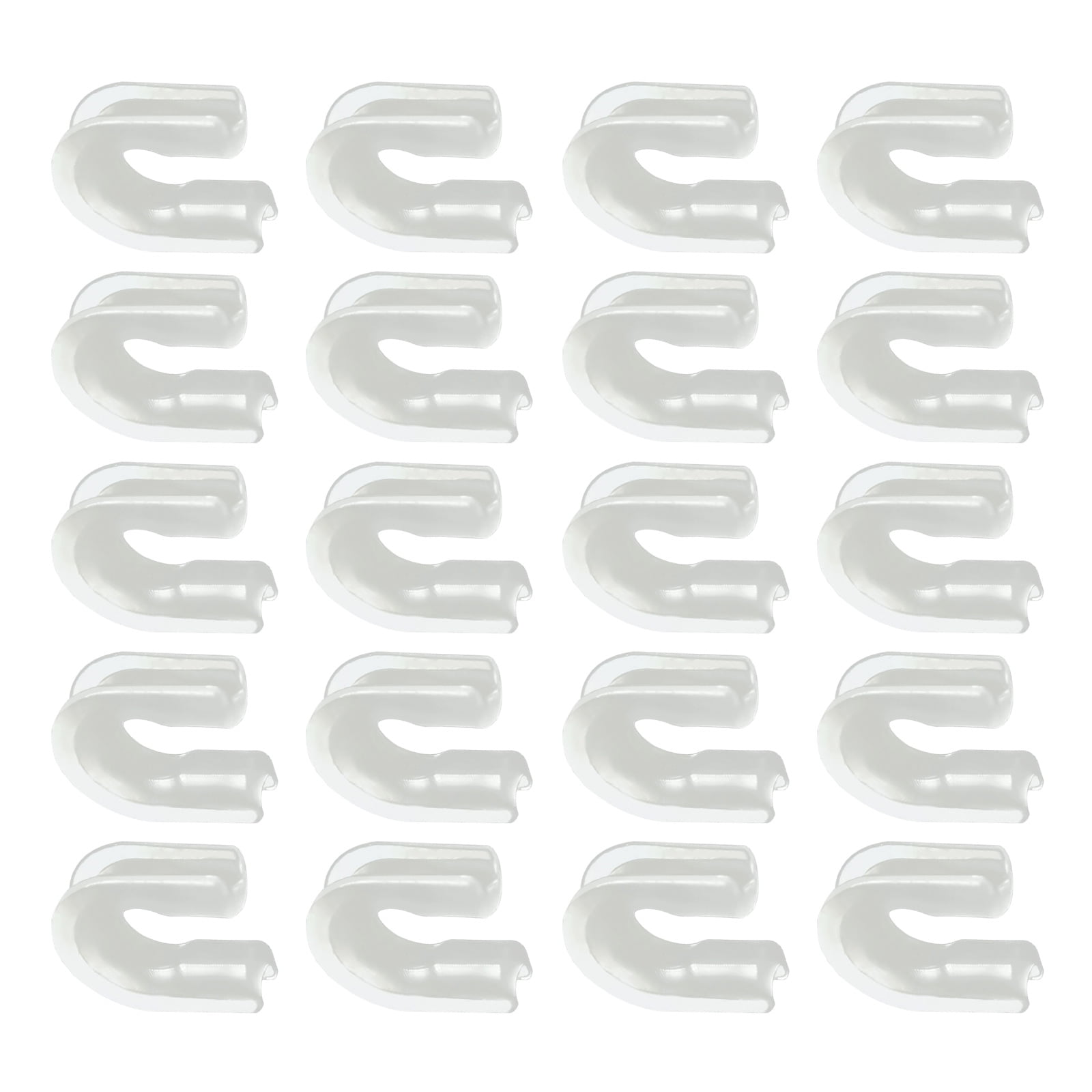 Pack of 20 Plastic Terminal Tackle Thimbles 11.1x10.1mm Fishing ...