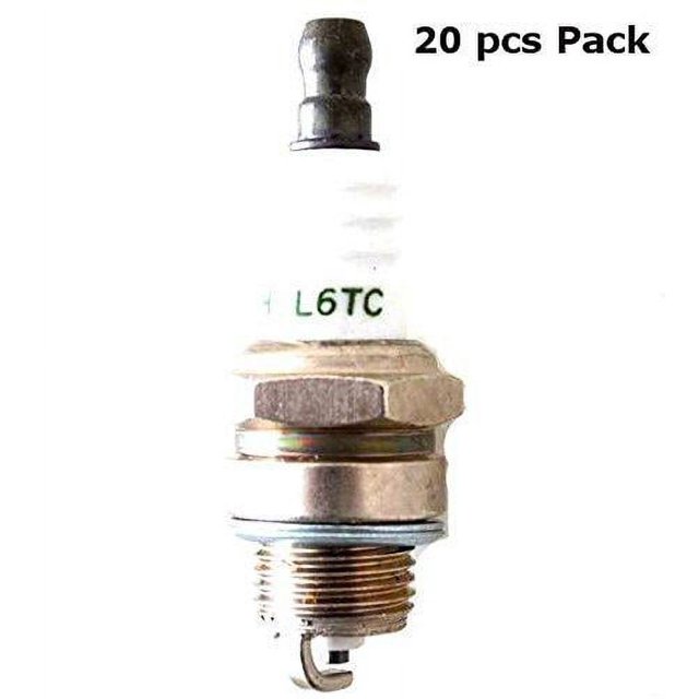 Pack of 20 Torch Spark Plug L6TC for Champion CJ7Y, NGK BPM7A, Bosch WS7F - Walmart.com