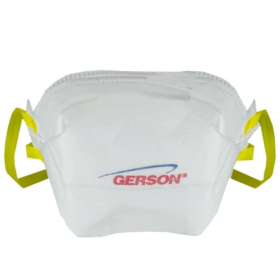 Pack of 20 White Disposable Gerson FFP2 Dust Face Masks - Walmart.com
