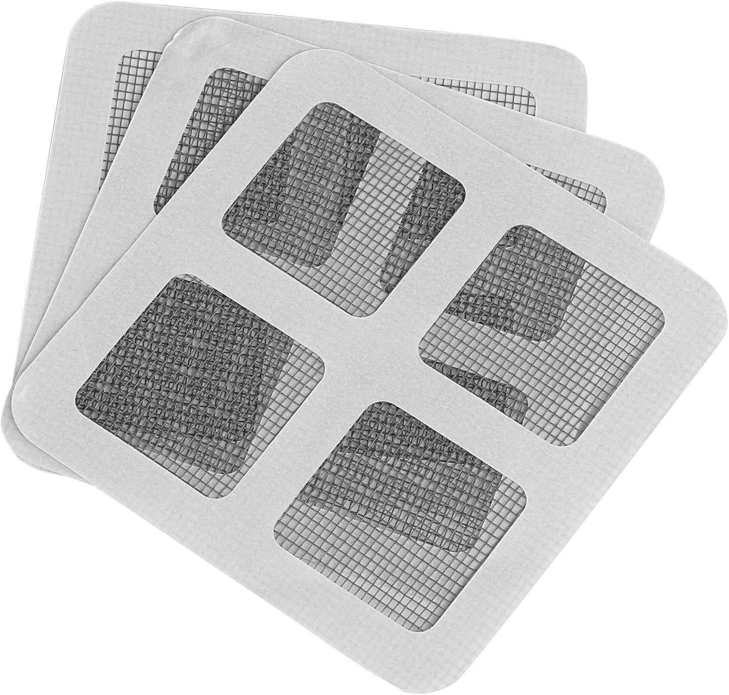 Pack of 21 Pcs Patch Adhesive Repair Tape 10 x 10 cm for Mosquito Net ...