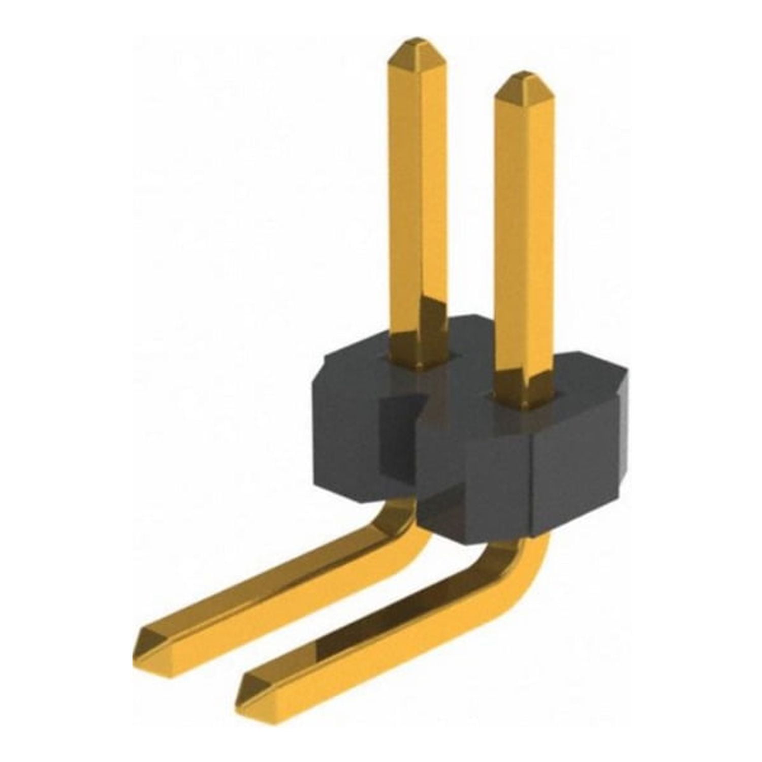 Pack of 22 GRPB021VWCN-RC Connector Header Through Hole, Right Angle 2 ...