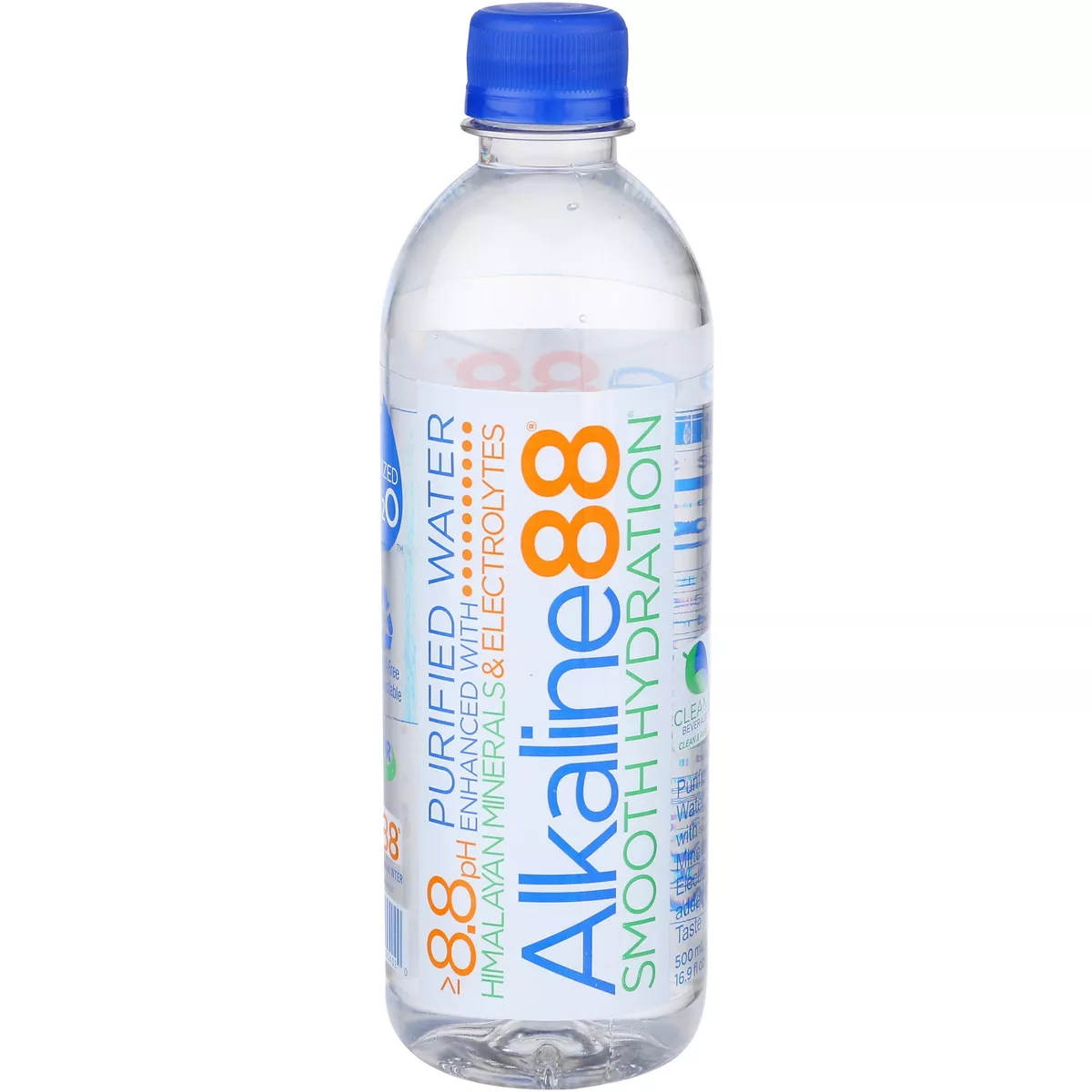 Alkaline88 Purified Water with Himalayan Minerals & Electrolytes, 24 ...