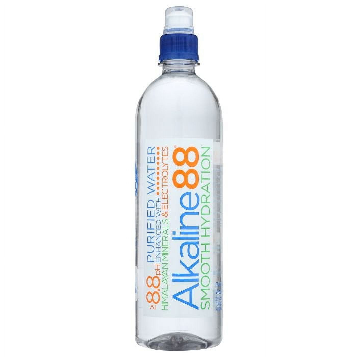 (Pack of 24), Alkaline88 Alkaline Water - Purified Water, Enhanced with ...