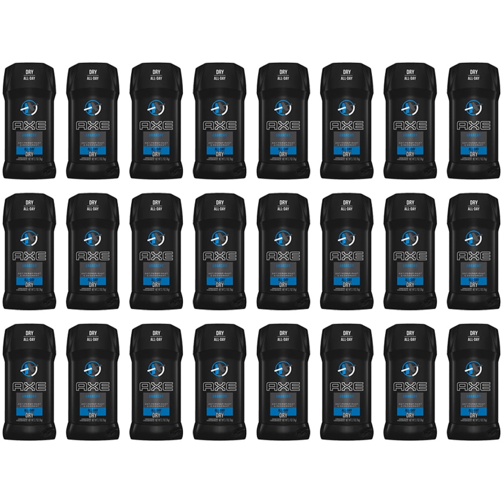 Pack of (24) Axe Dry Anti-Perspirant Invisible Solid, Anarchy 2.70 oz ...