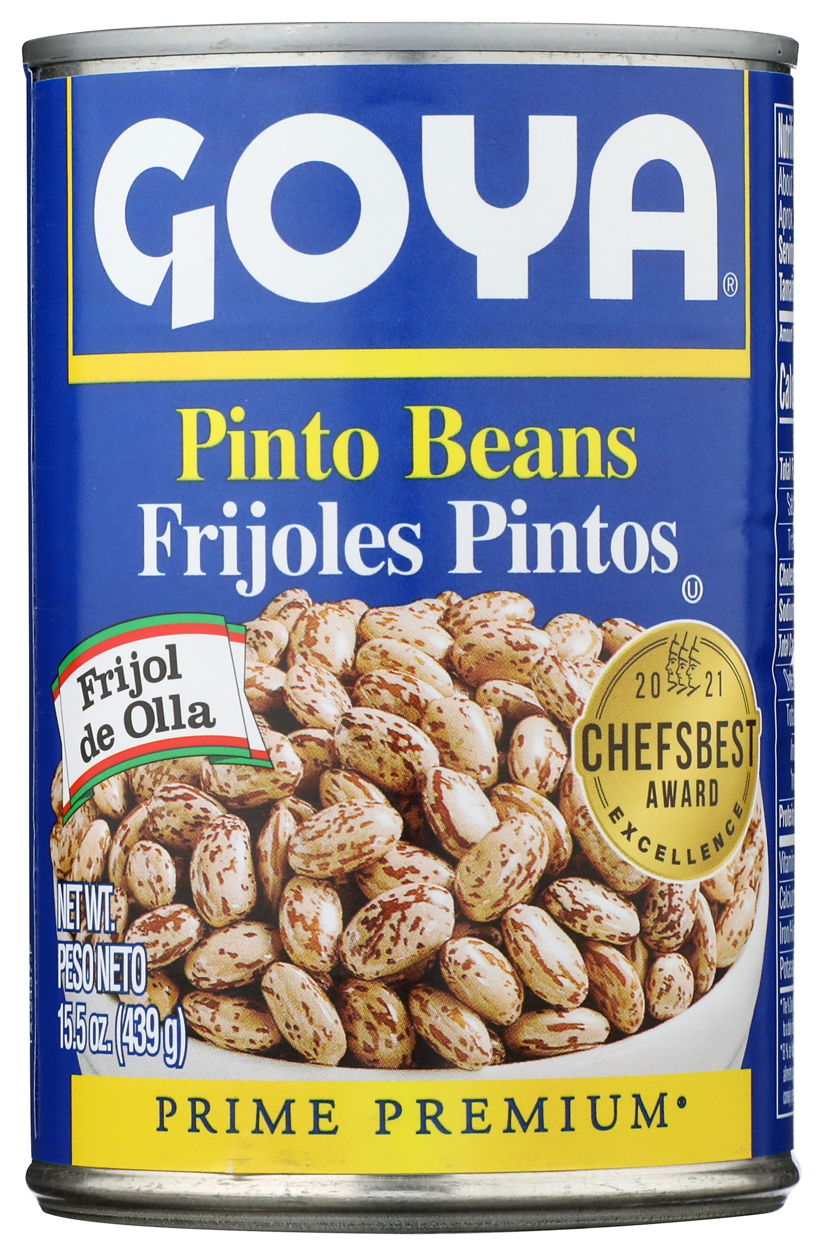 Pack of 24, Goya Pinto Beans, 15.5 oz - Walmart.com