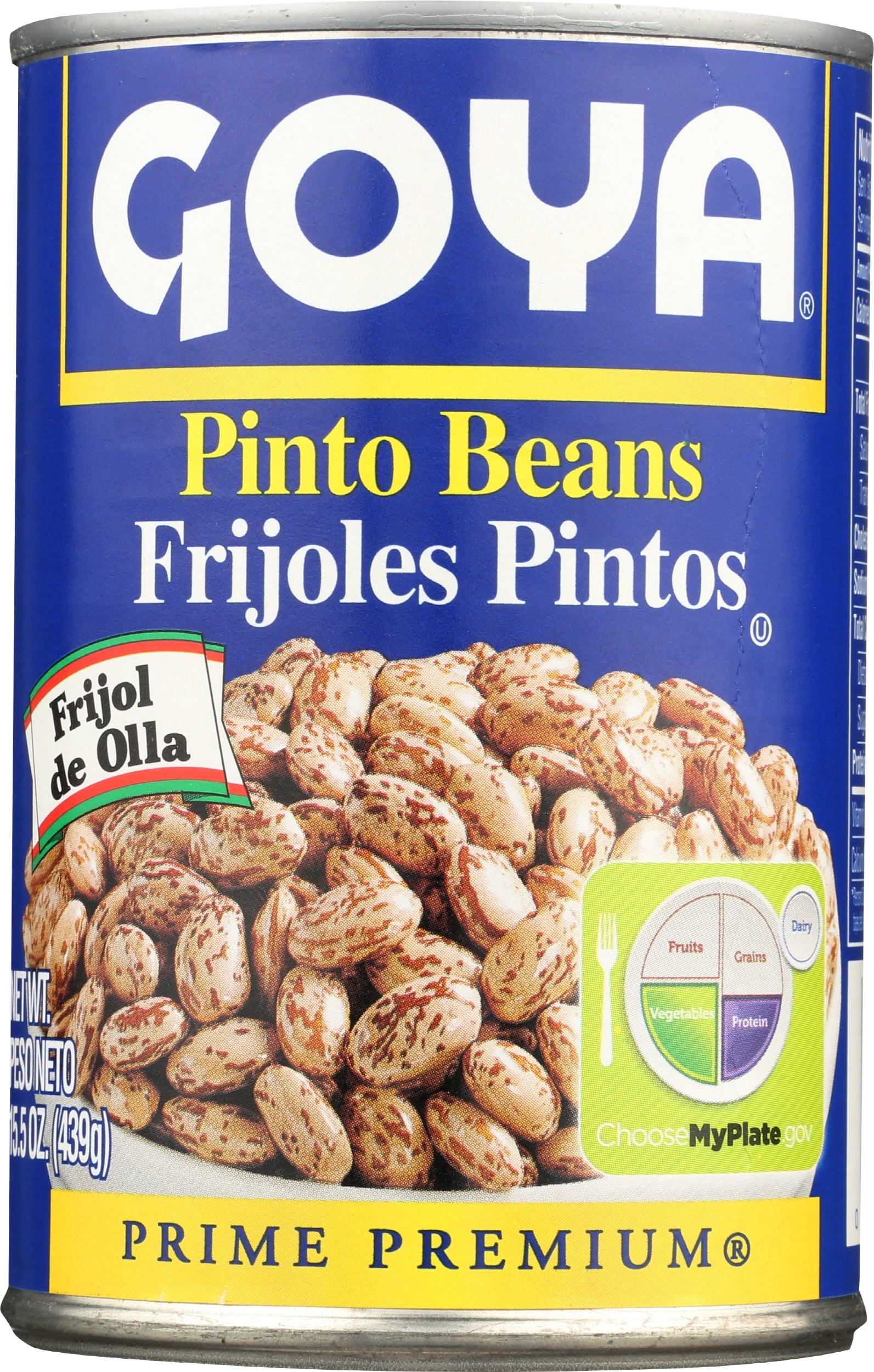 Pack of 24, Goya Pinto Beans, 15.5 oz - Walmart.com