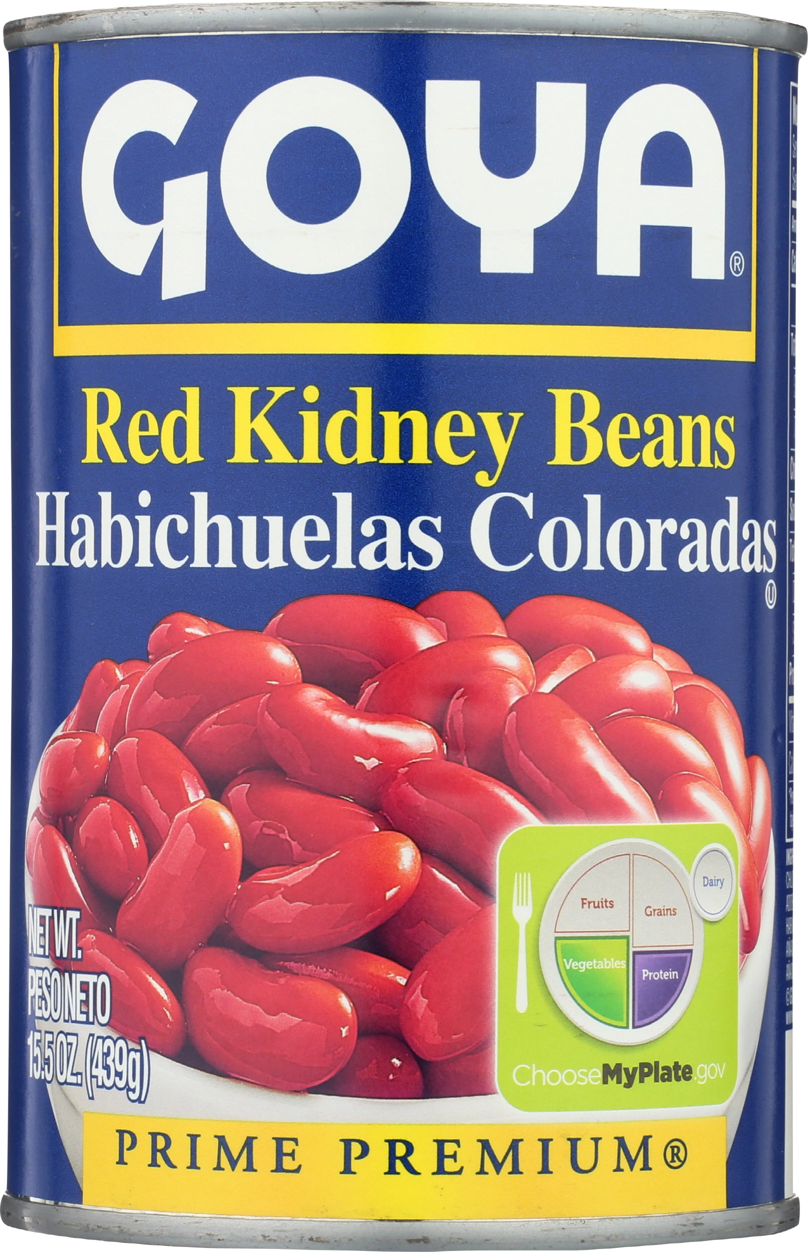 Pack of 24, Goya Red Kidney Beans, 15.5 oz - Walmart.com