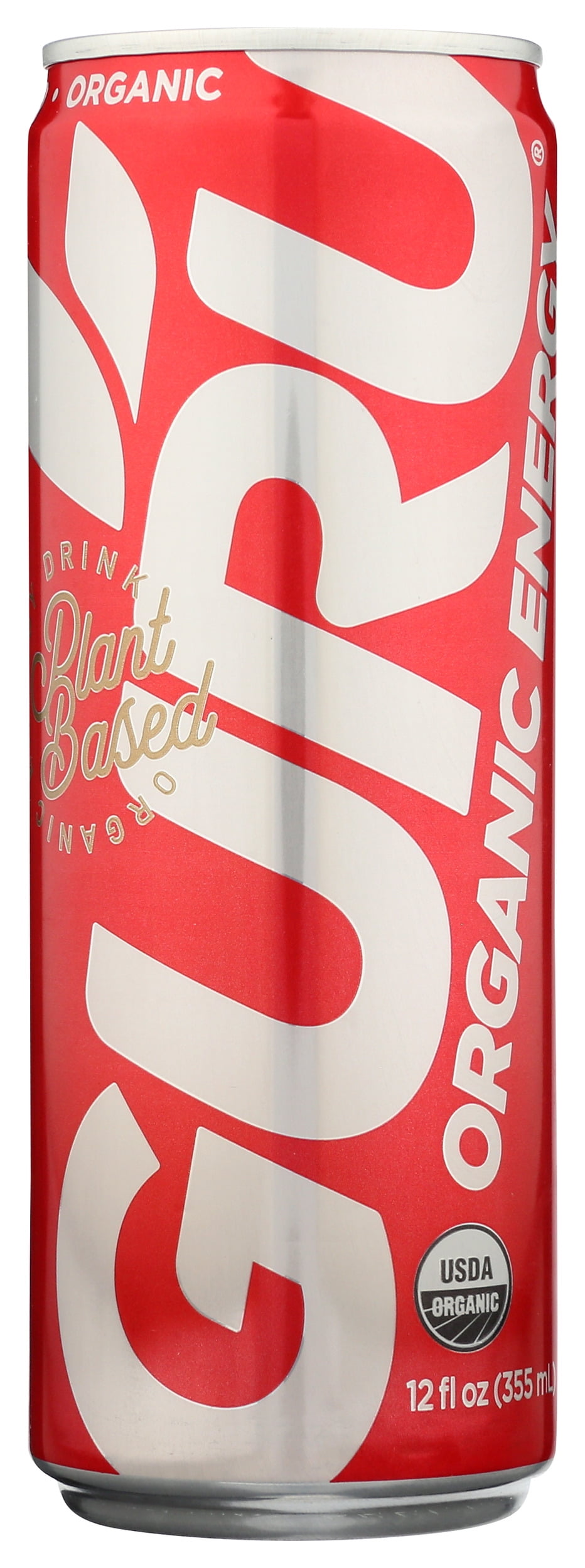 Pack of 24, Guru Plant Based Organic Energy Drink, 12 fl oz - Walmart.com