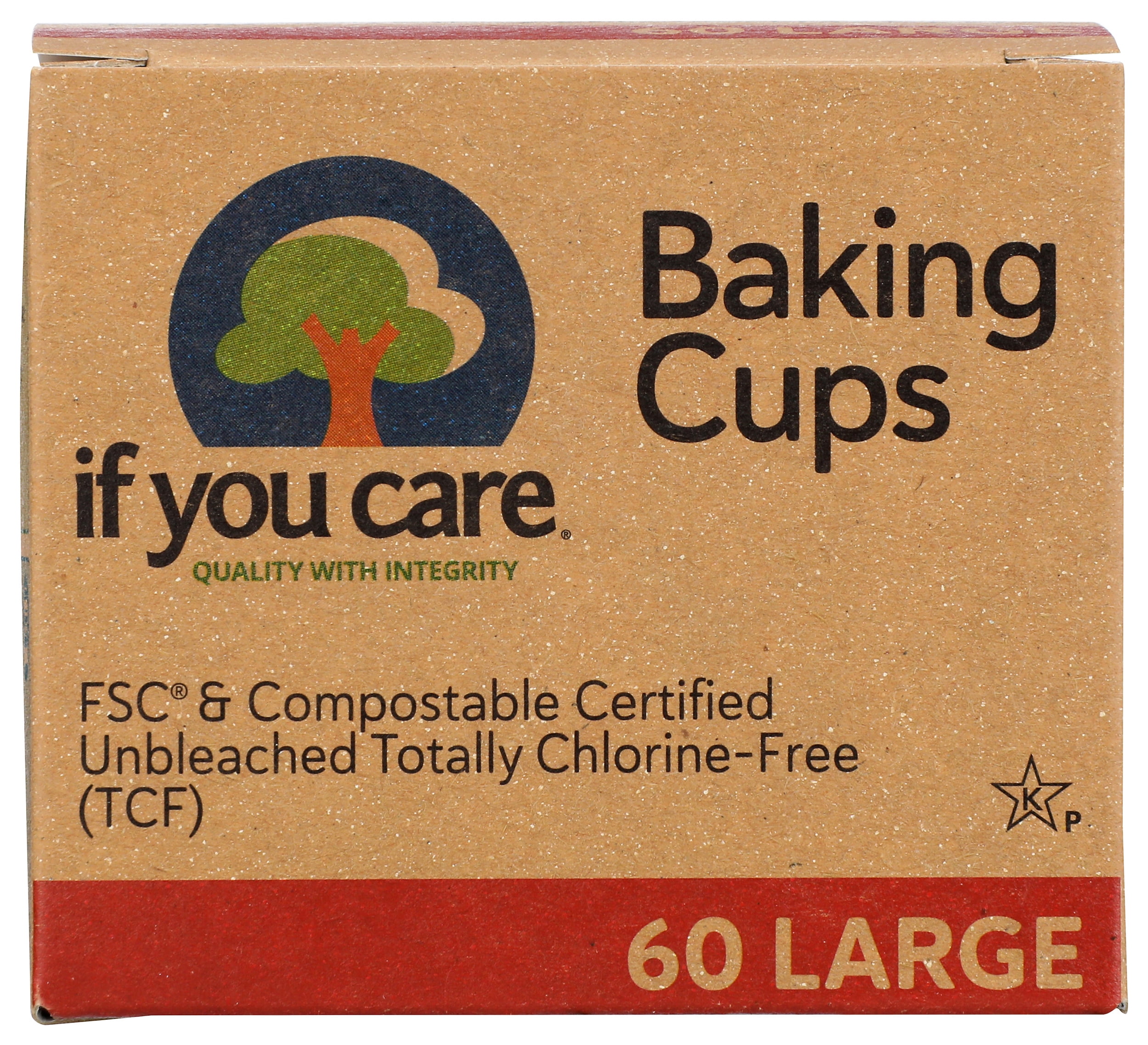 Pack of 24, If You Care Large Baking Cups, 60 pc - Walmart.com