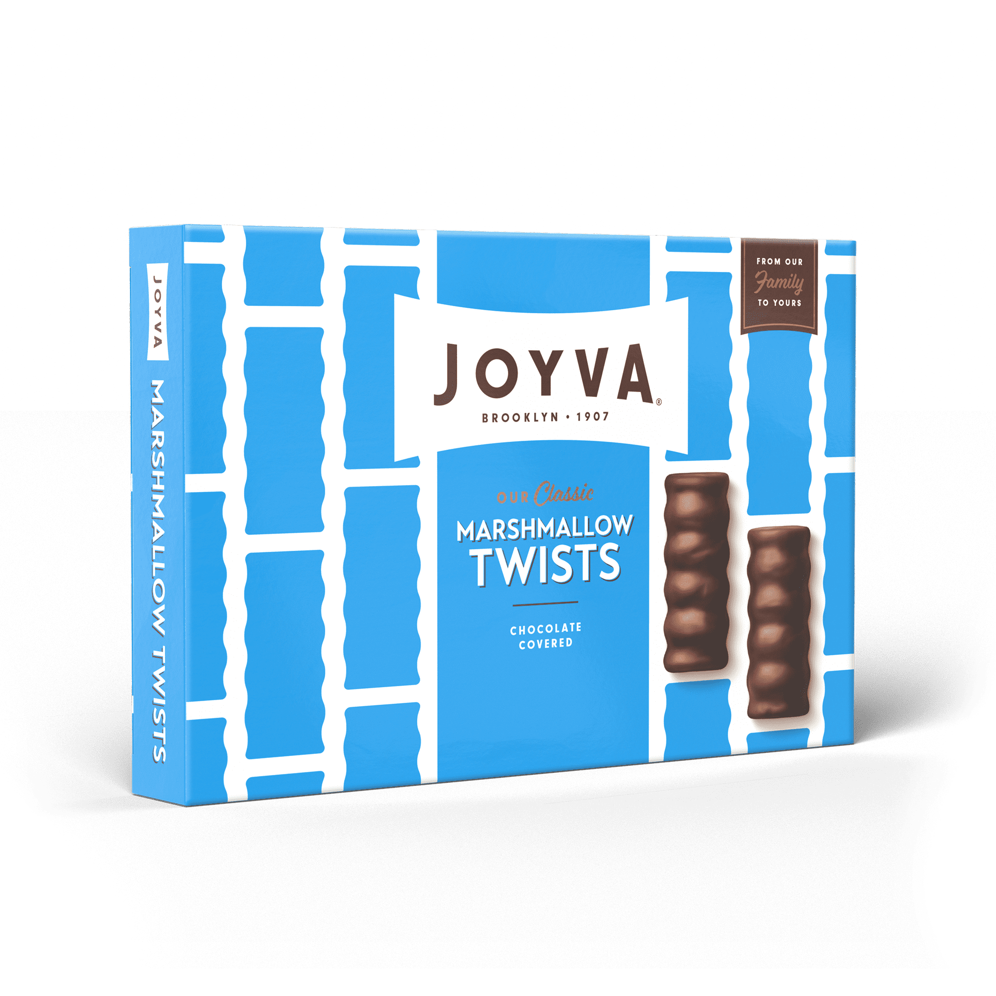 (Pack of 24), Joyva Chocolate Covered Marshmallow Twists, 9 oz - Walmart.com