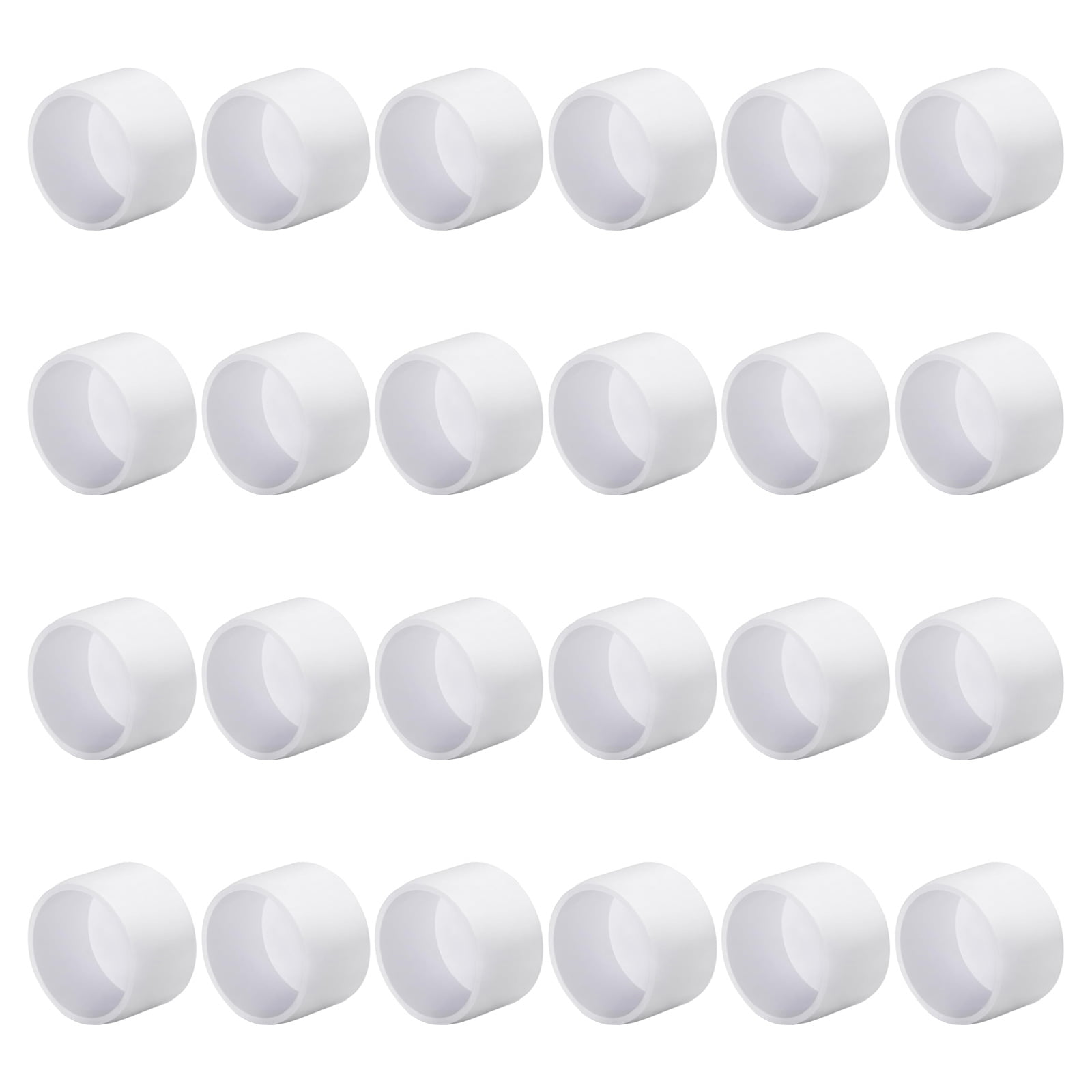 Pack of 24 Multipurpose SCH40 PVC Pipe End Caps Multiple Sizes ...