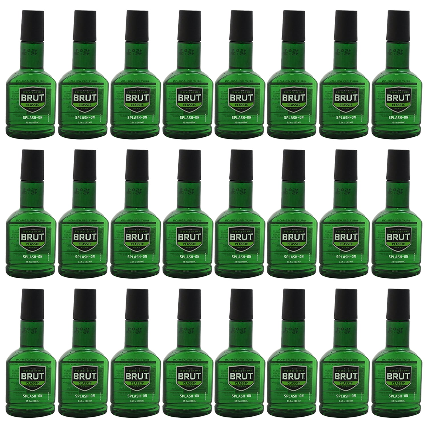 Pack of 24 New Brut Splash-on Classic Scent for Men, 3.5 Oz - Walmart.com