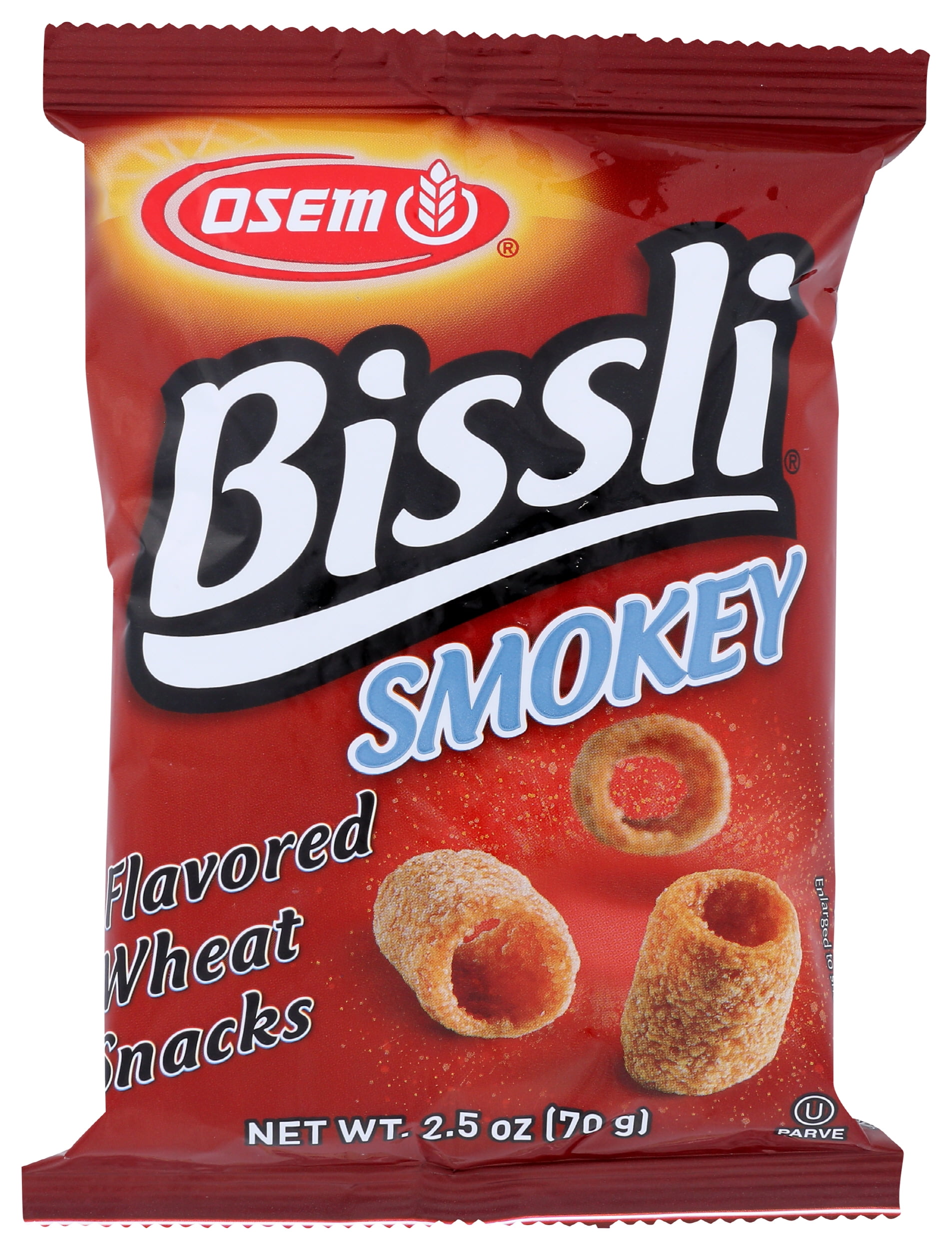 Pack of 24, Osem Bissli Smokey Flavored Wheat Snacks, 2.5 oz - Walmart.com