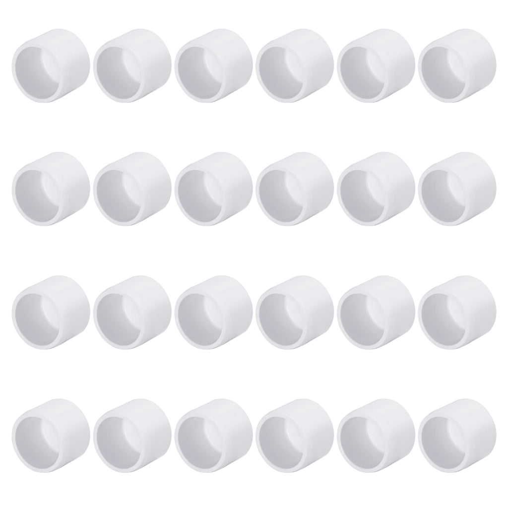 Pack of 24 Practical PVC Pipe Covers Multiple Sizes Accessory for ...
