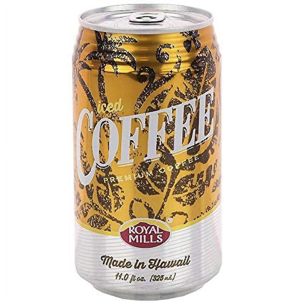 [Pack of 24] Royal Mills Iced Coffee Drink, Coffee Drink Made In Hawaii ...