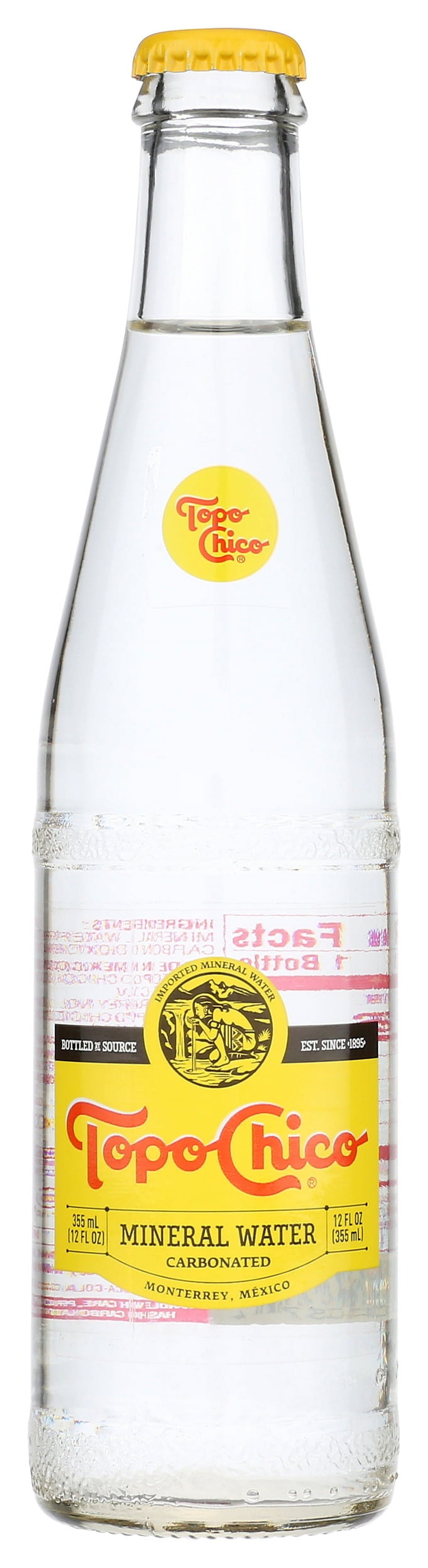 Pack of 24, Topo Chico Sparkling Mineral Water, 12 fl oz - Walmart.com