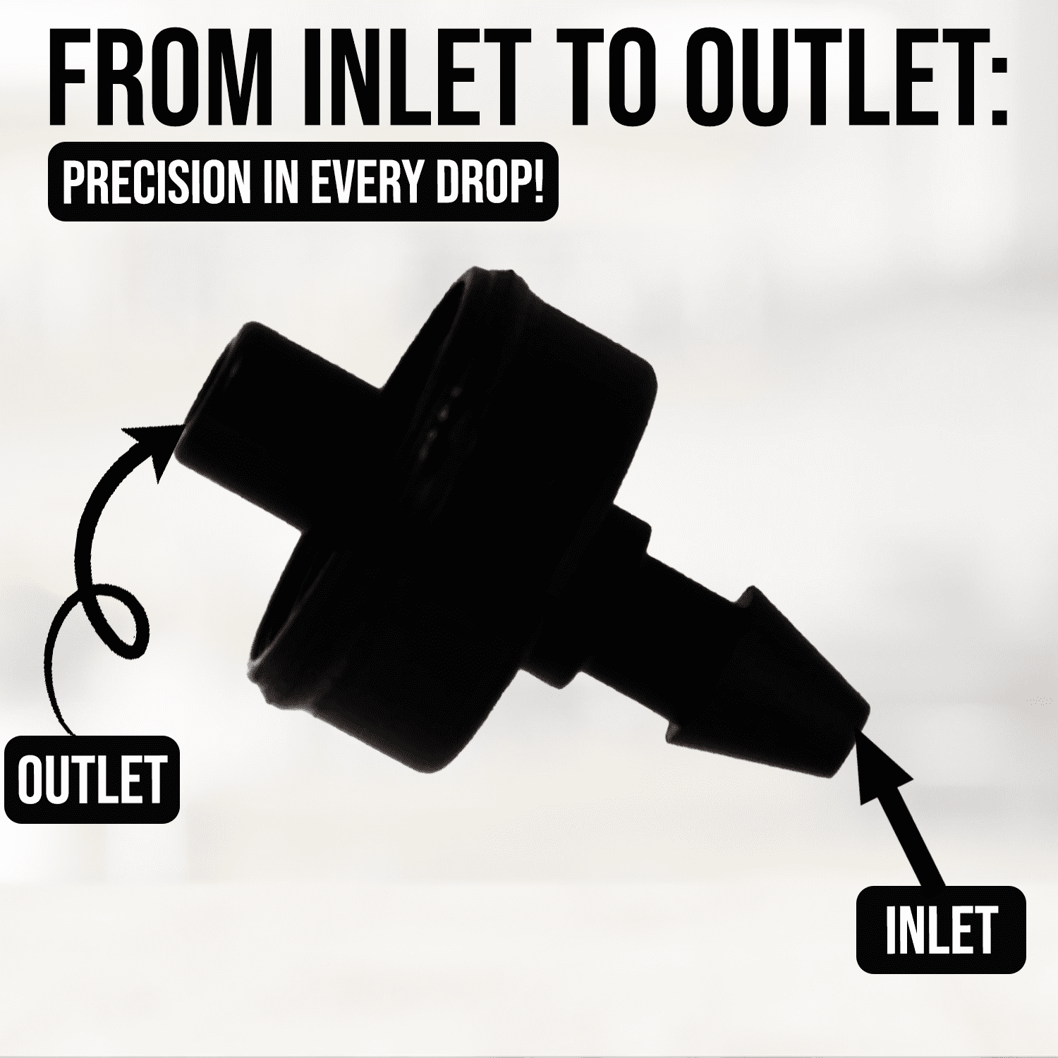 Pack of 25 4.0 LPH DripRack Pressure Compensating (PC)for Drip ...