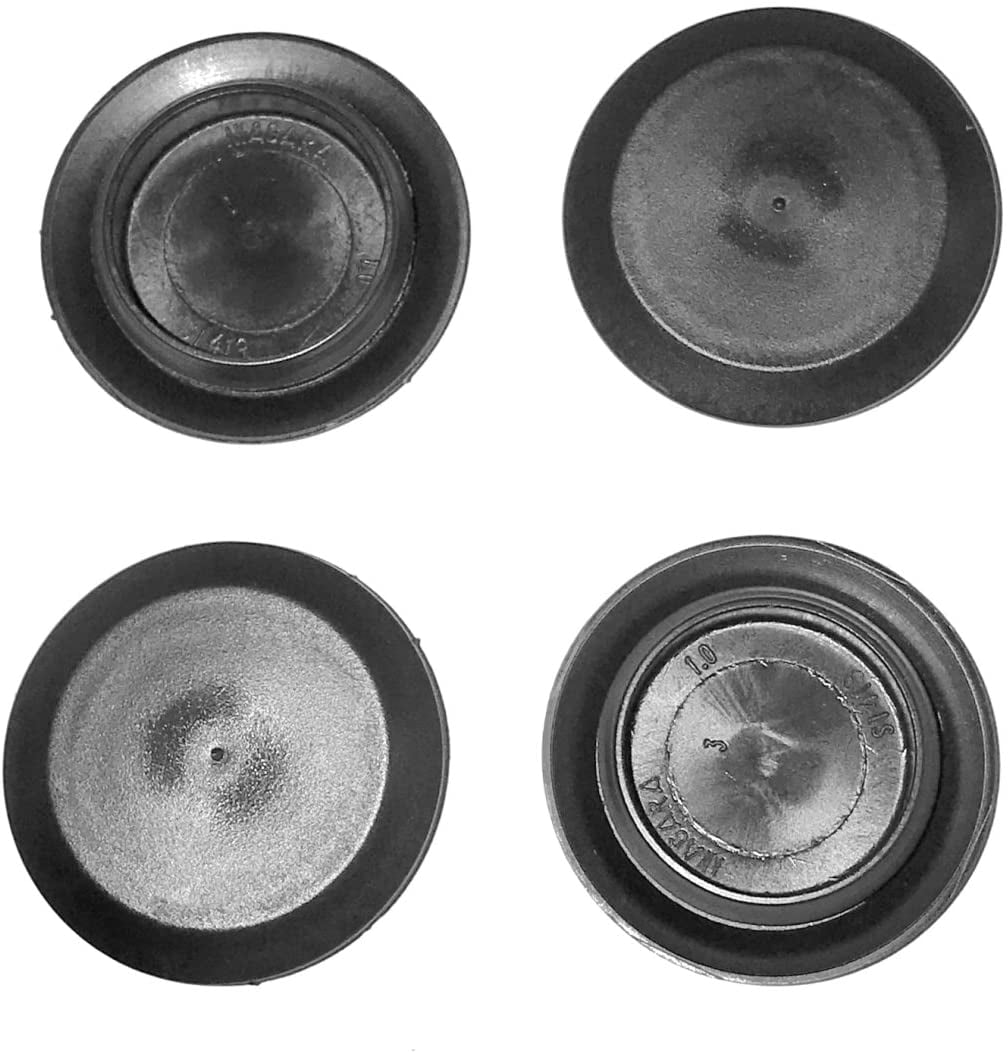 (Pack of 25) BPF- 1" - 1 Inch Flush Mount Black Plastic Body and Sheet ...