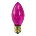 Pack of 25 Incandescent C7 Pink Christmas Replacement Bulbs - Walmart.com