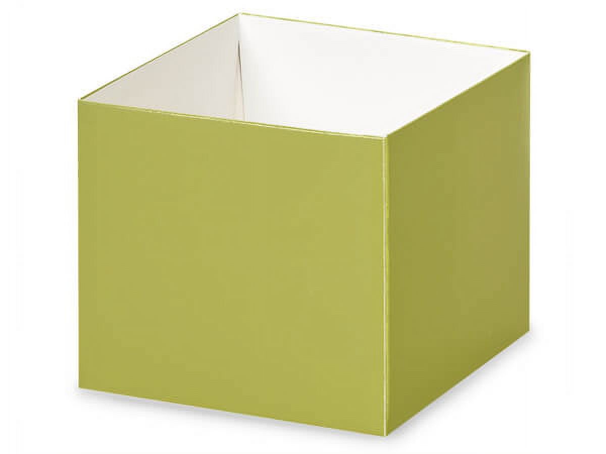 Pack of 25, Matte Sage Box Base, 4x4x3.5" for Food Packaging - Walmart.com